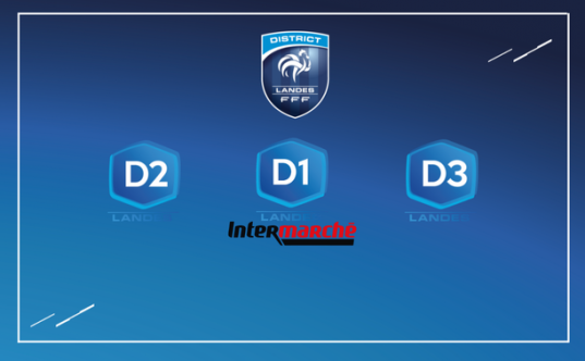 Calendriers Seniors D1, D2 et D3 – Saison 2022/2023 – DISTRICT DES LANDES DE FOOTBALL